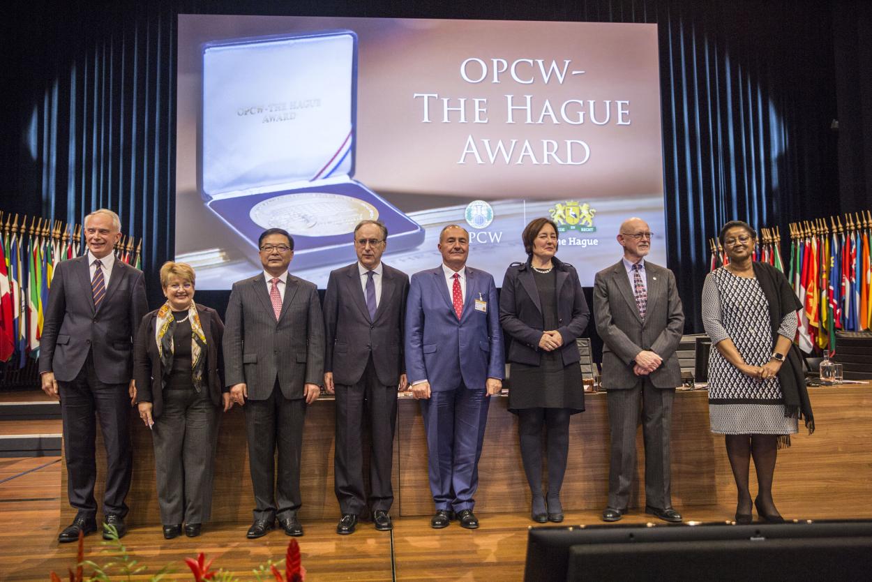 Three Winners Receive 2019 OPCW-The Hague Award for Outstanding ...