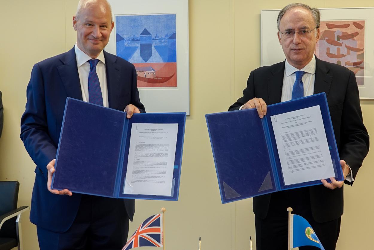 United Kingdom Contributes £800,000 to Support OPCW Activities | OPCW