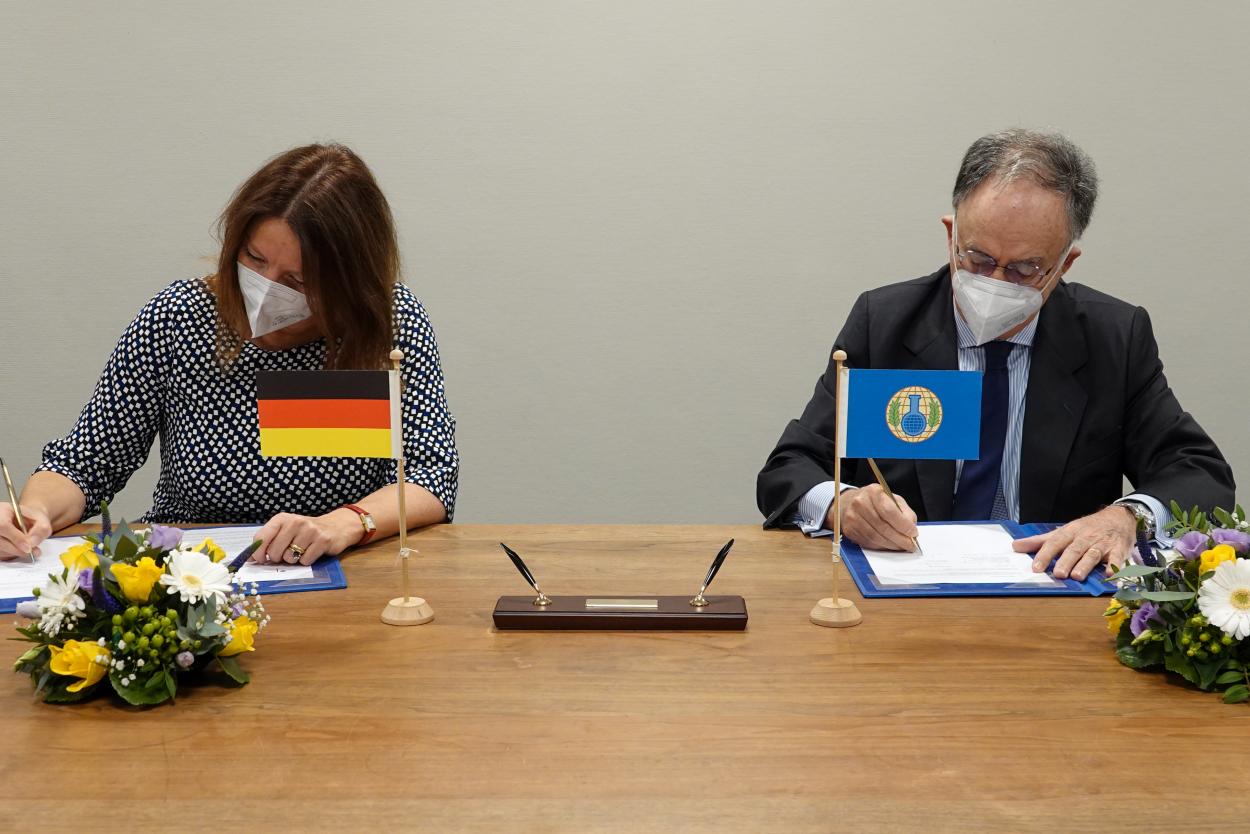 Germany contributes €1 million towards OPCW training programmes to be ...