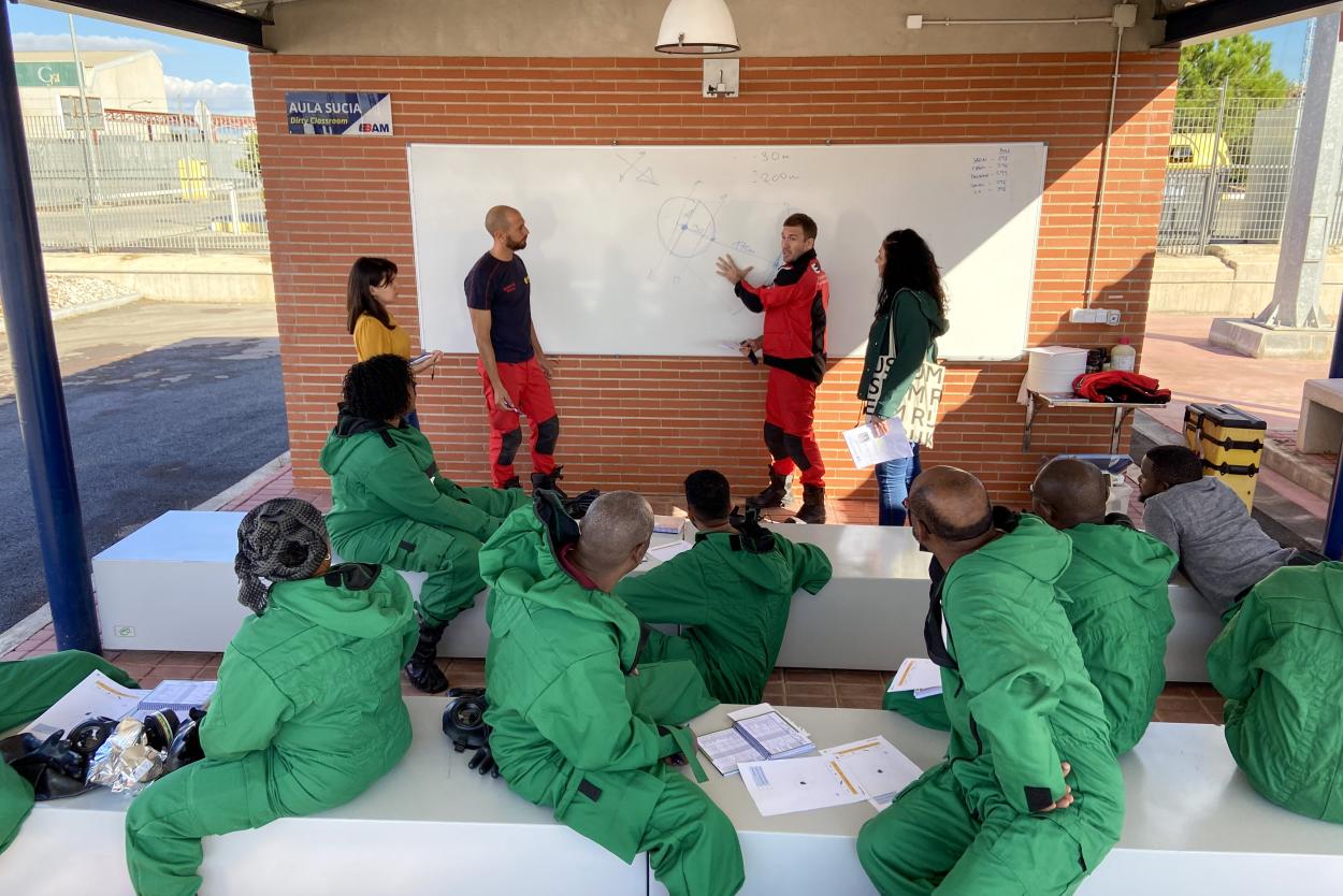 Training enhances assistance and protection skills of African first ...