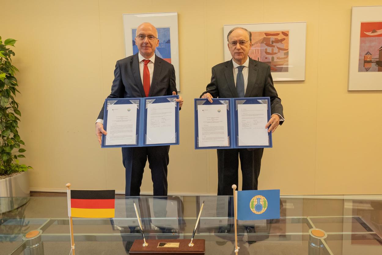 Germany contributes €400,000 to OPCW missions in Syria | OPCW