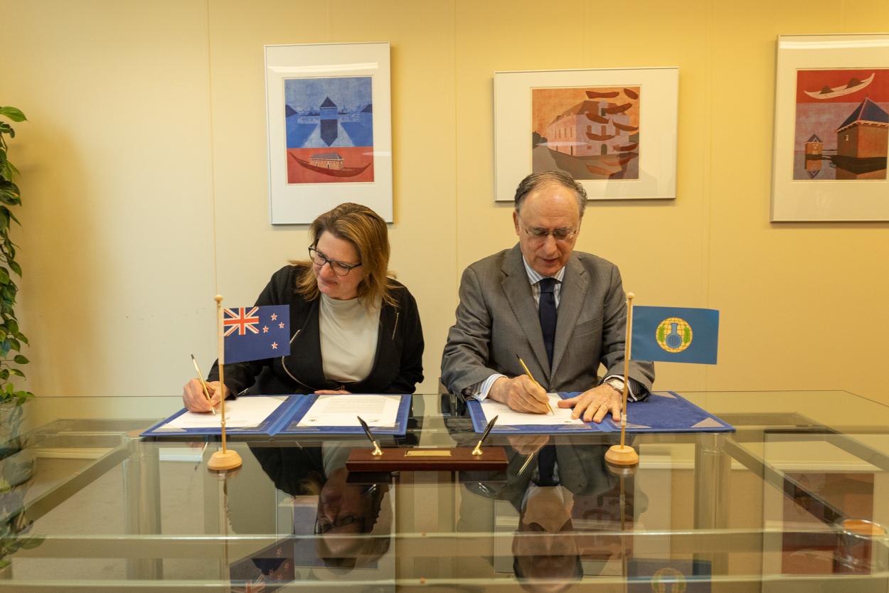 New Zealand contributes over €84,000 to OPCW missions in Syria | OPCW