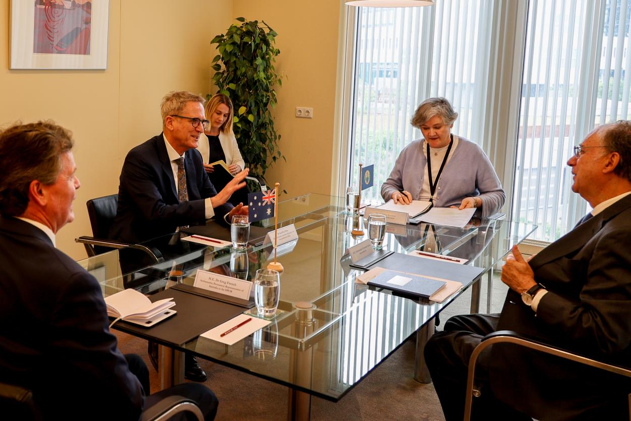 OPCW Director-General meets with Director-General of Australia’s ...