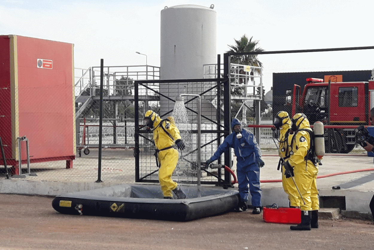 Arabic Speaking First Responders Upgrade Skills in Chemical Emergency ...