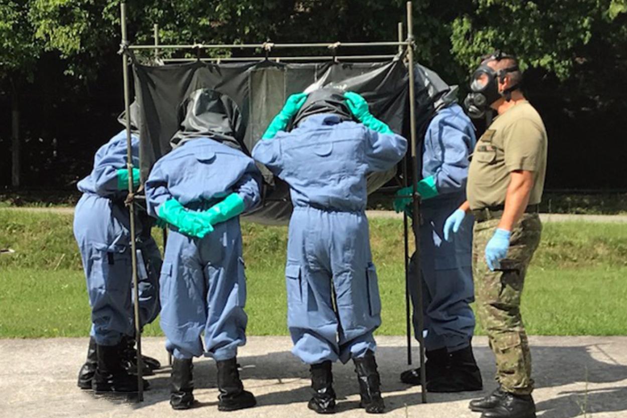 First Responders Train to Handle Live Chemical Warfare Agents | OPCW