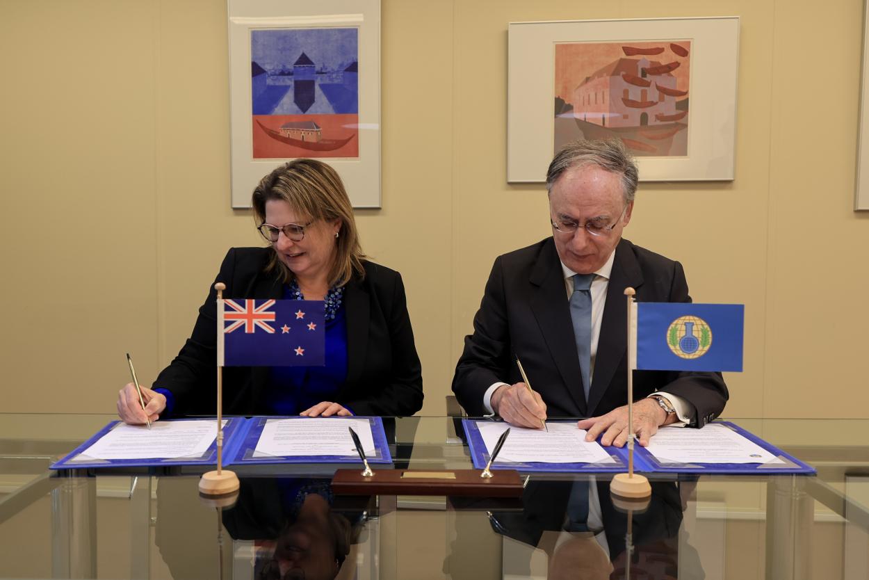 New Zealand contributes over €20,000 to OPCW missions in Syria | OPCW