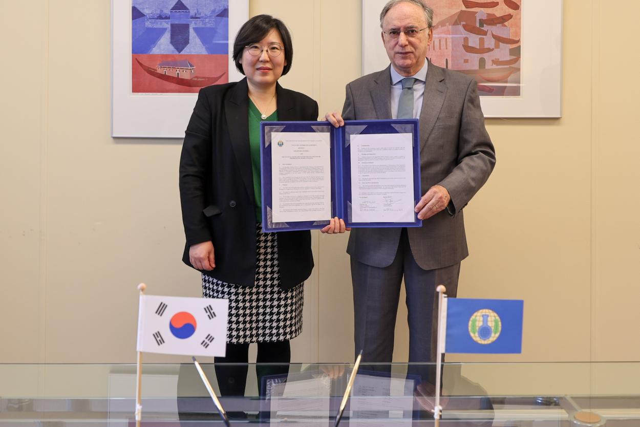 Republic of Korea provides €95,000 to enhance OPCW capacity-building ...