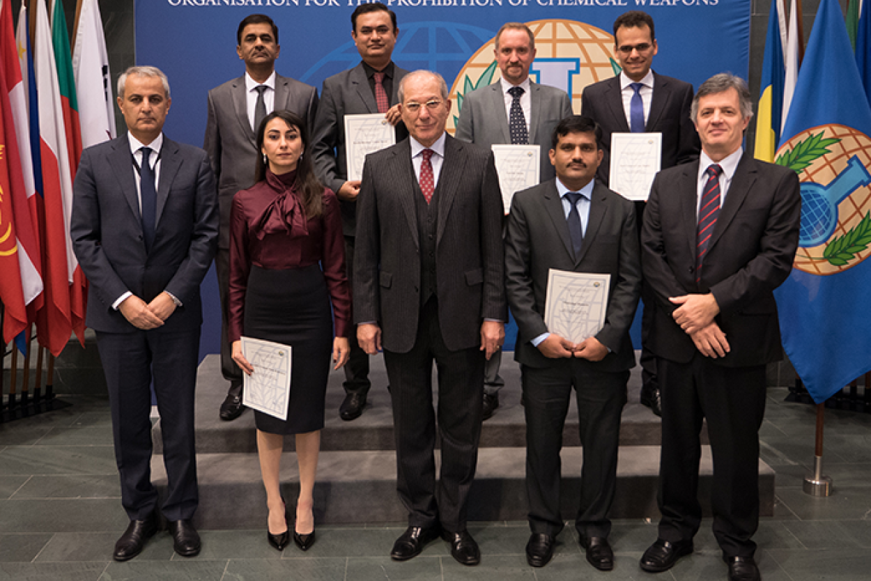 New OPCW Inspectors Fully Qualified for Field Work after Graduation ...