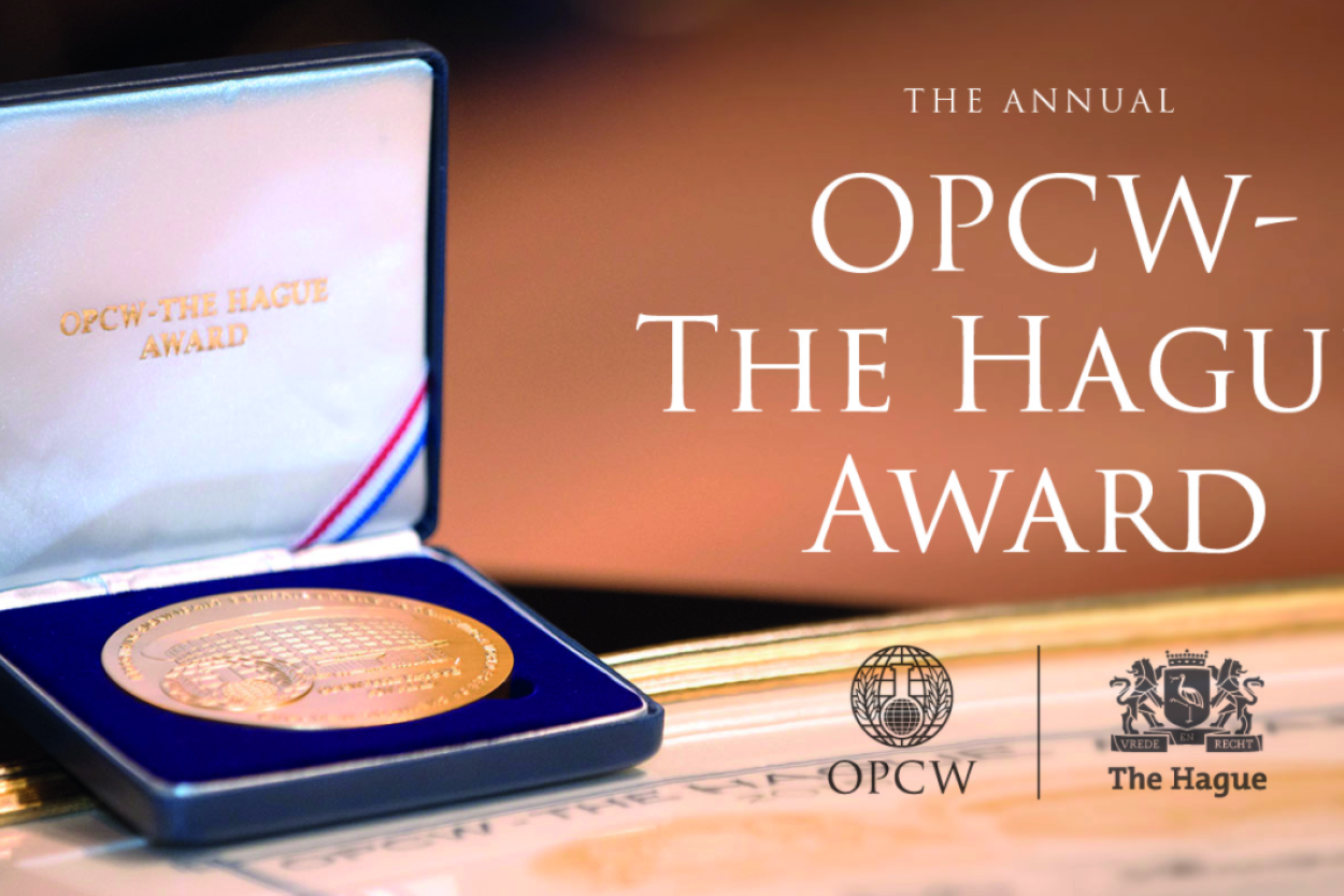 Winners of 2017 OPCW–The Hague Award Announced | OPCW