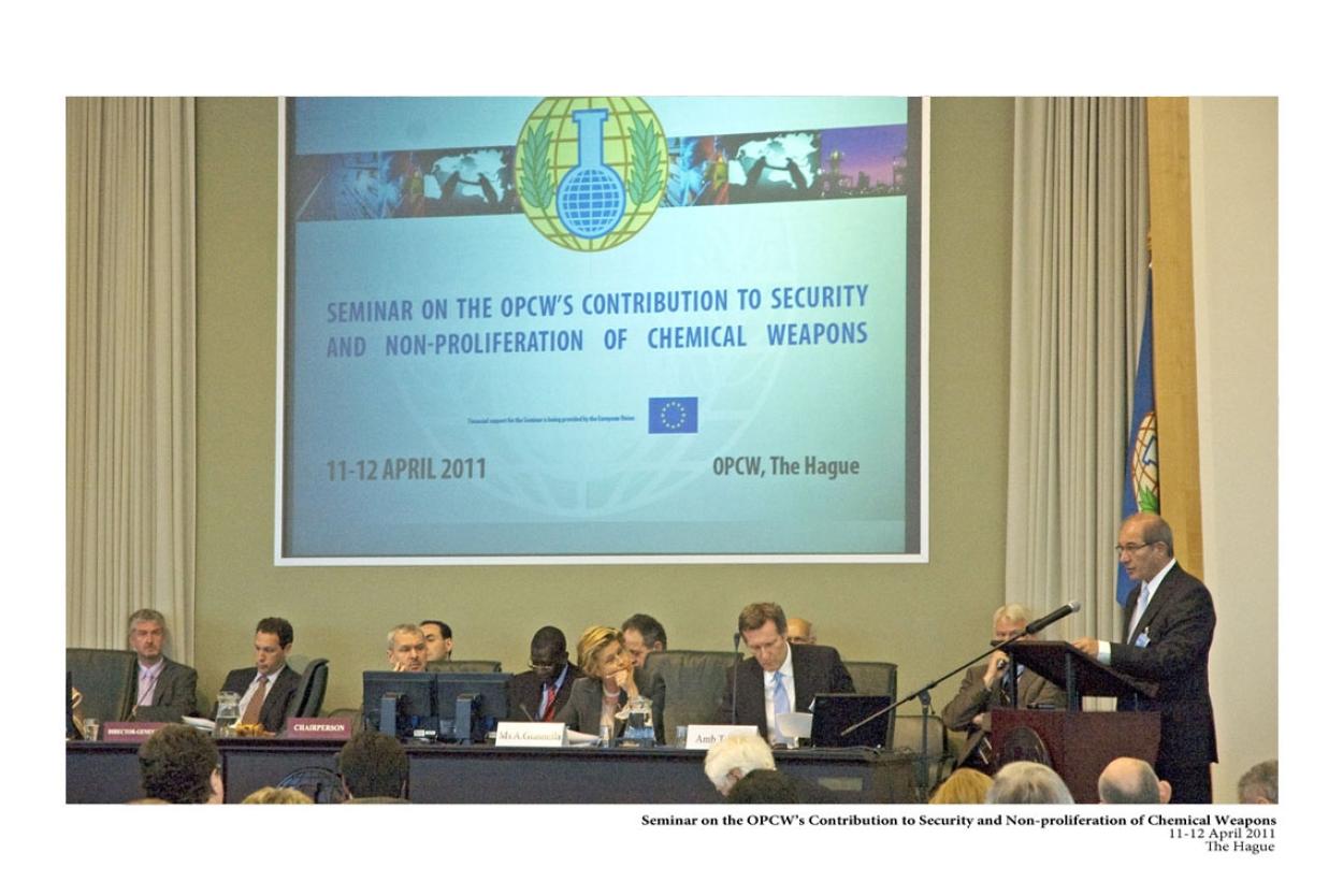 Seminar on the OPCW’s Contribution to Security and Non-Proliferation of ...