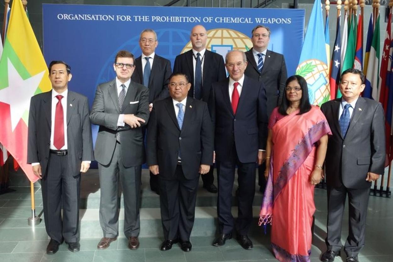 Myanmar Joins Chemical Weapons Convention | OPCW