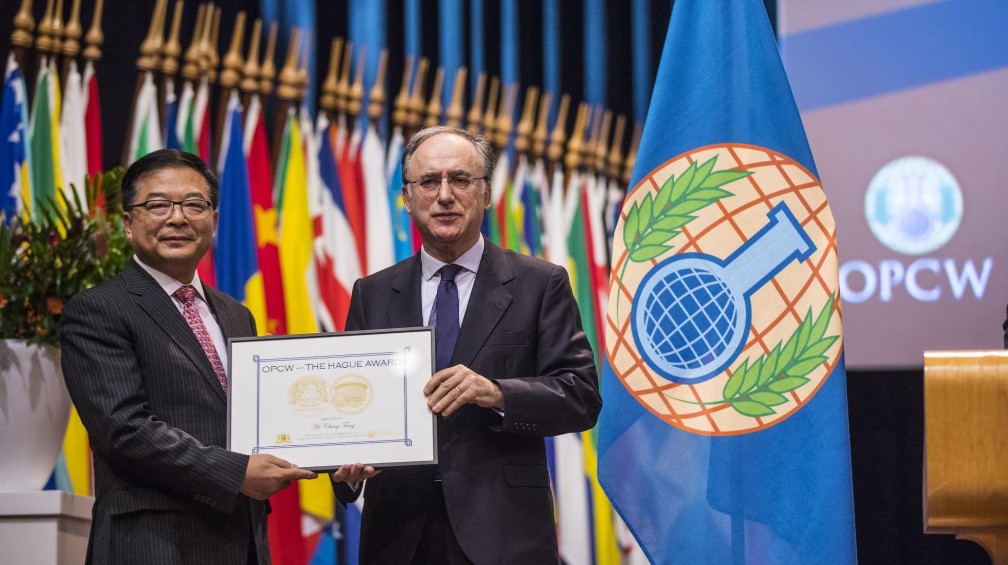 OPCW-The Hague Award Past recipients | OPCW