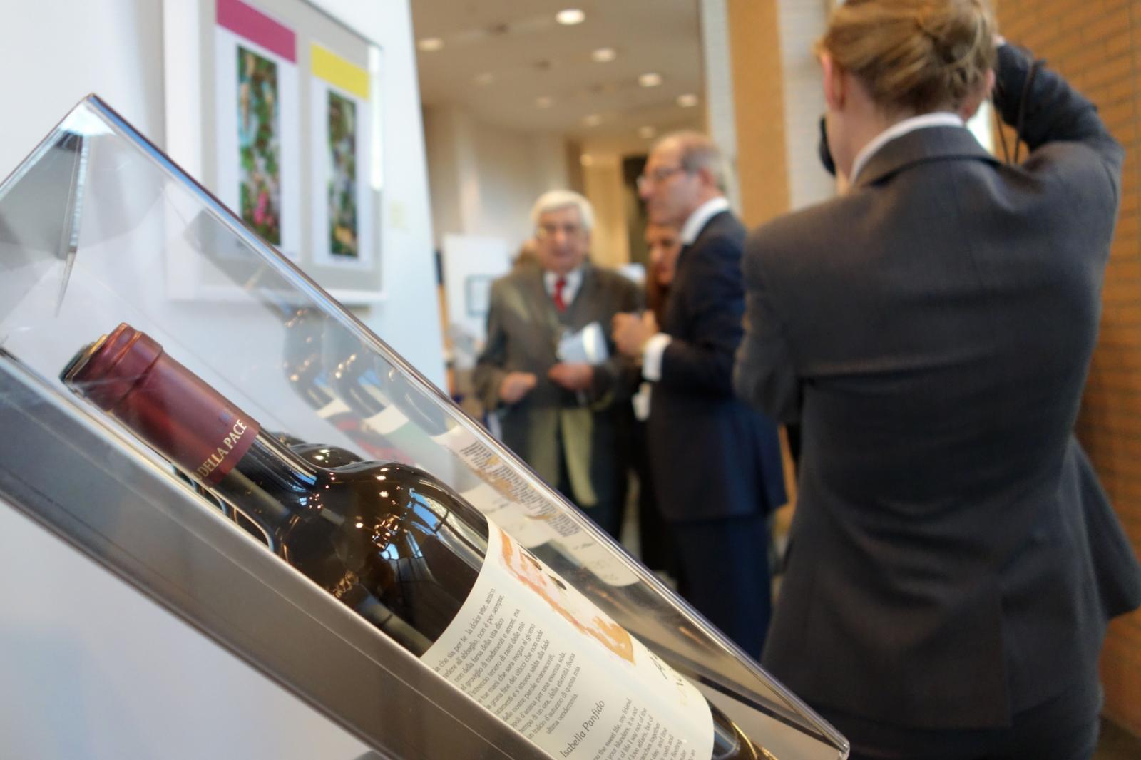 “Wine of Peace” Exhibition Opens at the OPCW | OPCW