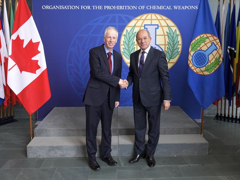 The Minister of Foreign Affairs of Canada Visits OPCW | OPCW