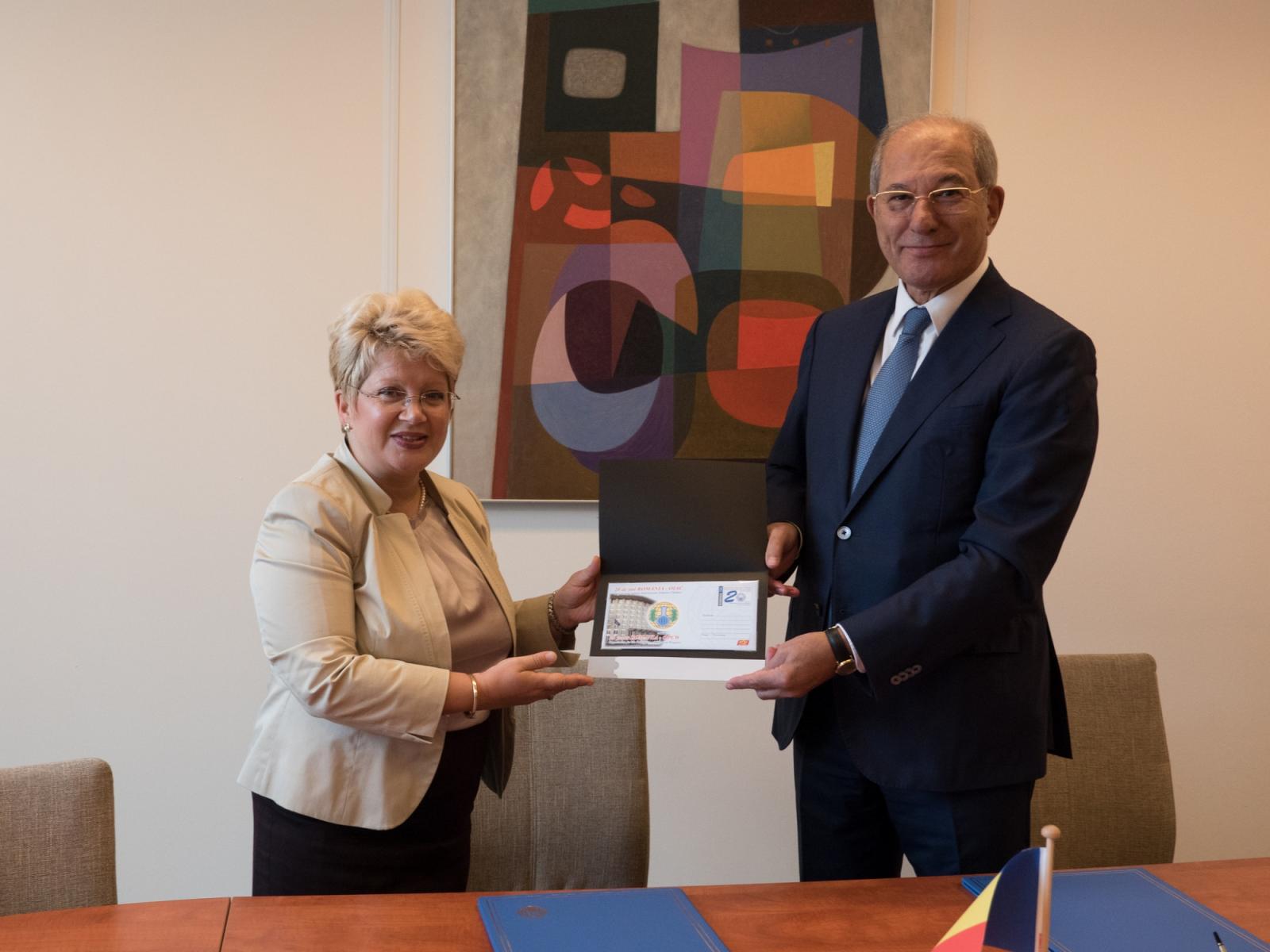 OPCW and Romania Sign Privileges and Immunity Agreement | OPCW