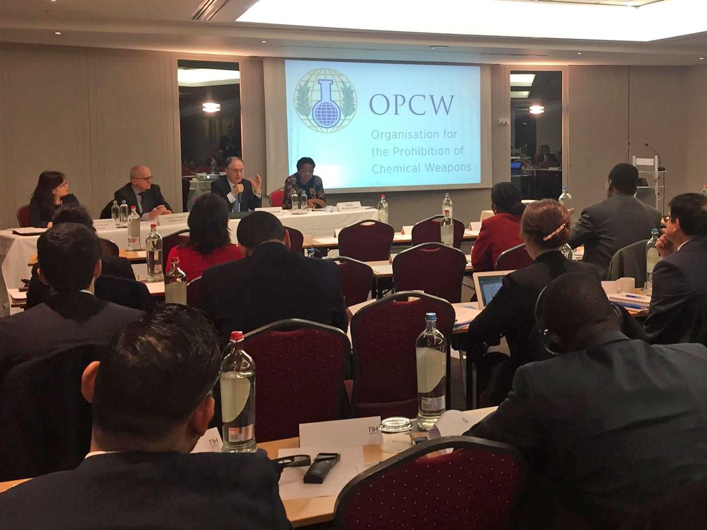 OPCW Director-General Briefs Permanent Representatives Based Outside of ...