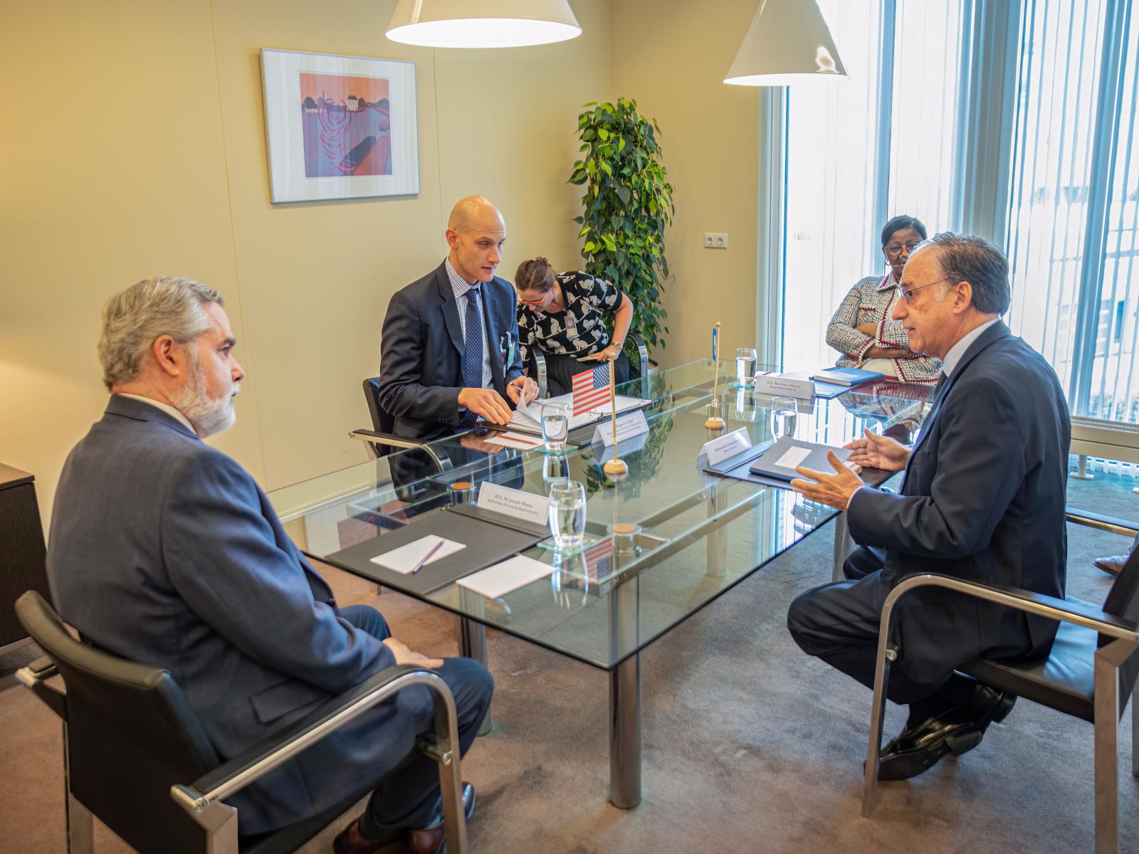 OPCW Director-General meets with USA’s Deputy Assistant Secretary of ...