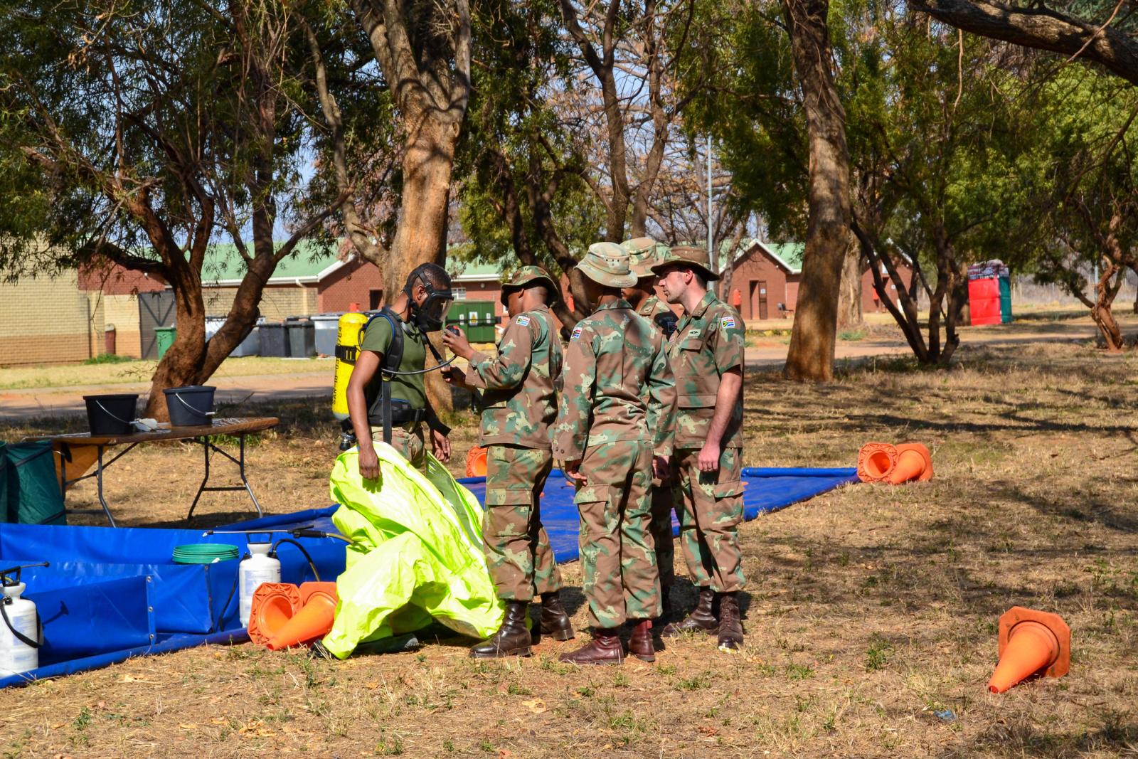 First responders from Africa enhance leadership skills in chemical ...