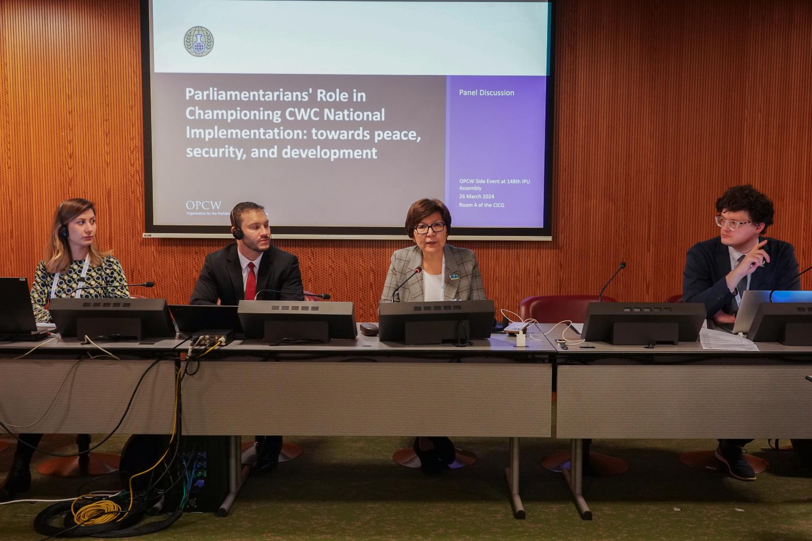 OPCW and IPU underscore role of parliamentarians in promoting effective ...