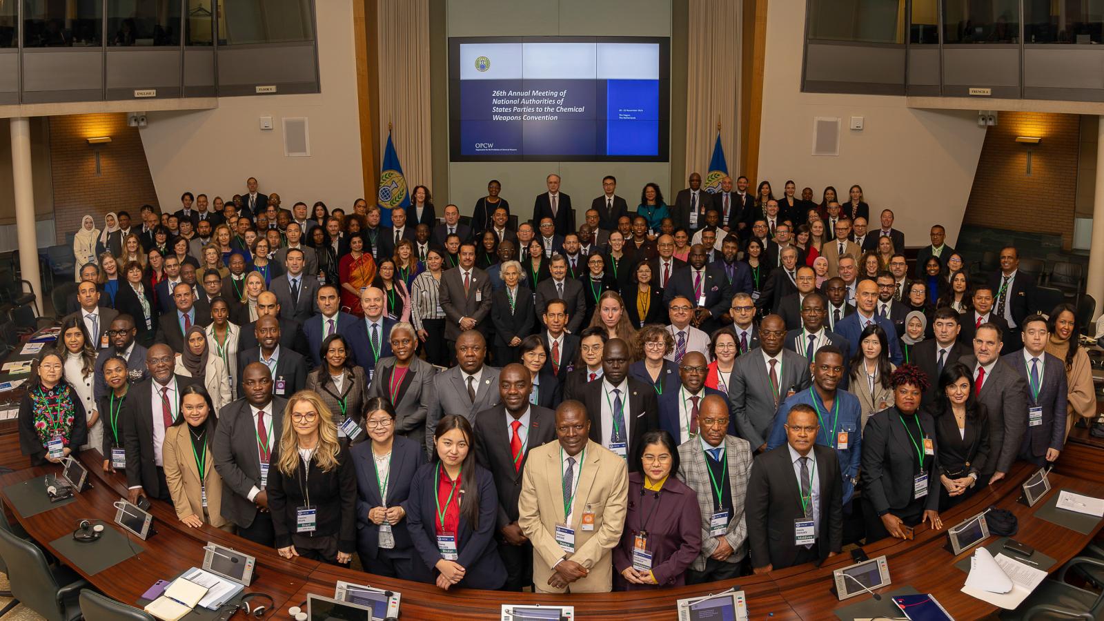 26th Annual Meeting of National Authorities opens in The Hague | OPCW