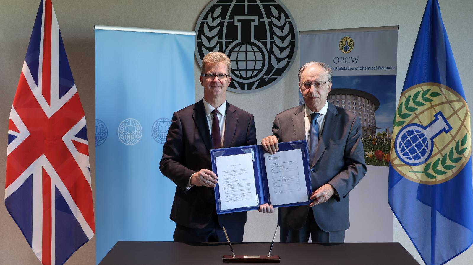 United Kingdom contributes £400,000 to support OPCW’s ongoing work in ...