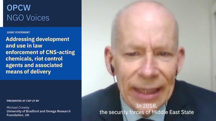 Twenty-Seventh Session of the Conference of States Parties | OPCW